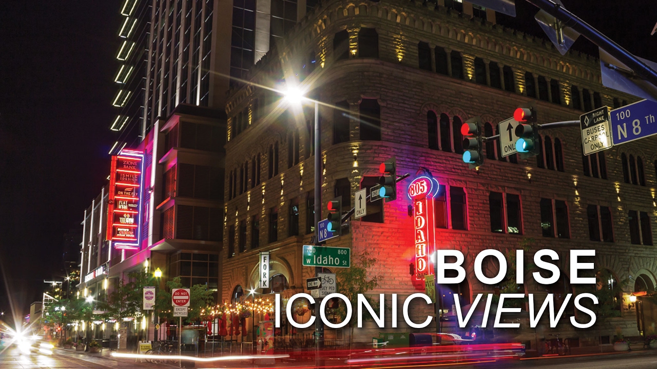 Boise Idaho Iconic Views - YouTube