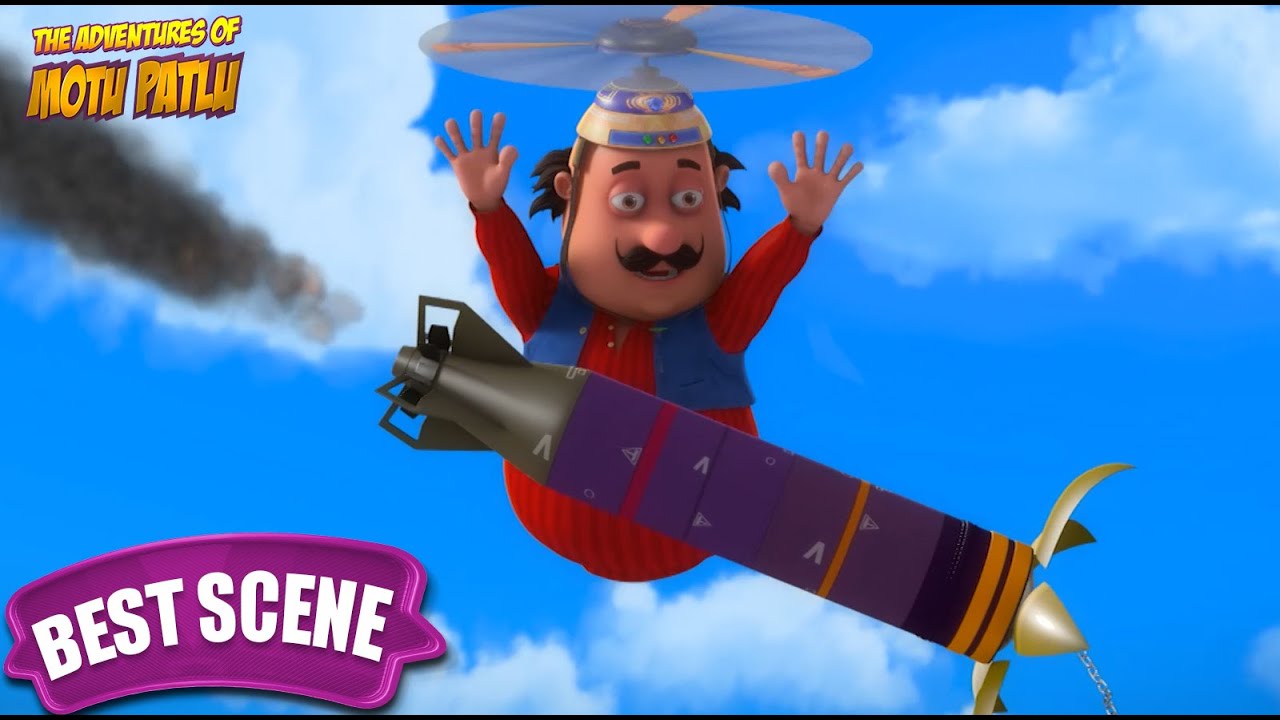 Rocket Attack Motu Par | Best Scene Compilation | 45 | Motu Patlu ...