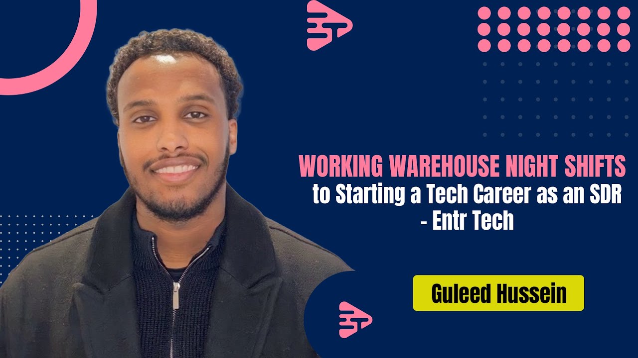 Working Warehouse Nights Shifts to starting a £45k OTE Tech Career as an SDR via Entr Tech - YouTube