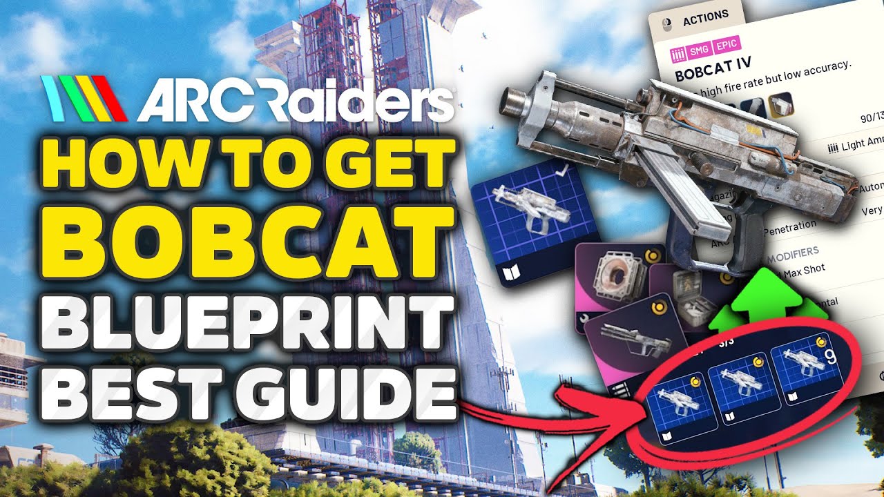 ARC Raiders - How To Get Bobcat Blueprint & BEST Locked Gate Event ...