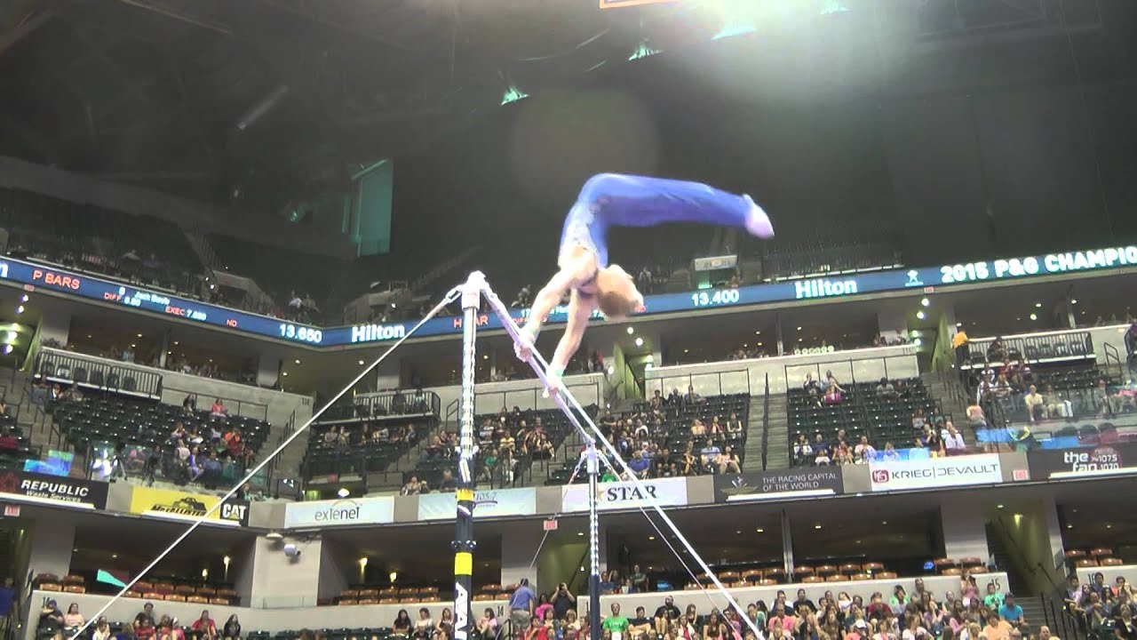 Cameron Bock – High Bar – 2015 P&G Championships – Sr. Men Day 2 - YouTube