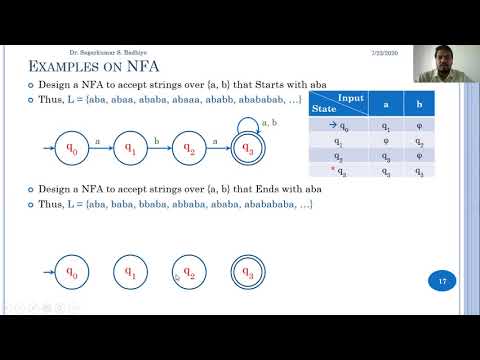 1-12 Examples on Design of NFA - YouTube