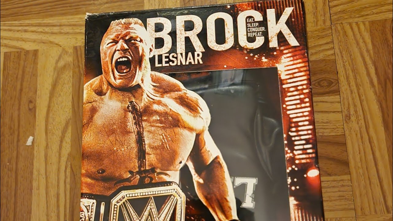 brock lesnar collectors set and what u get with it episode 1 - YouTube