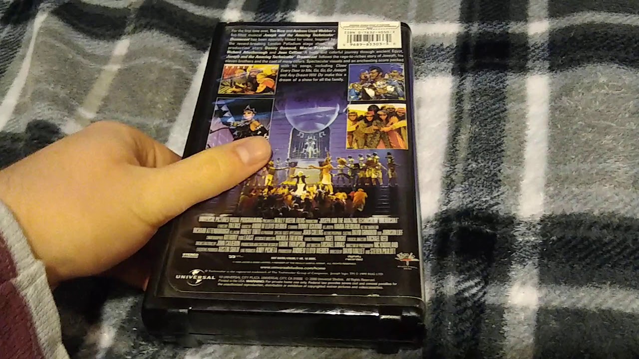 Joseph and the Amazing Technicolor Dreamcoat (2000): VHS Review - YouTube