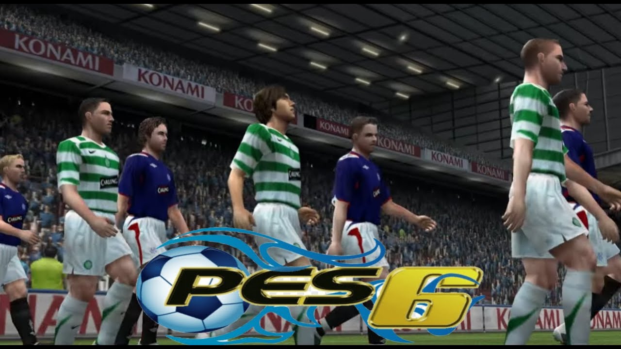 PES 6 - Rangers x Celtic: The Old Firm 4K60fps (PS2) - YouTube