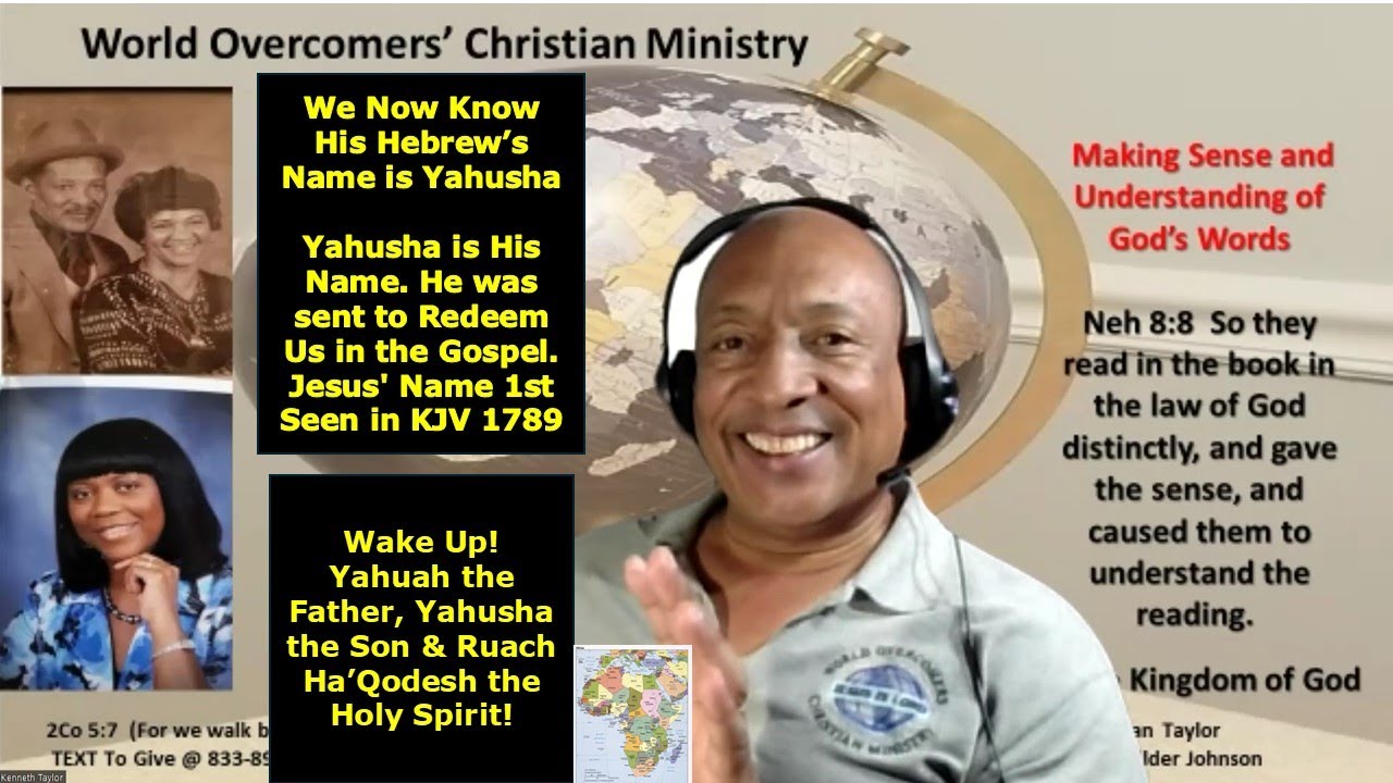 Yahusha is His Name. He was sent to Redeem Us in the Gospel. Jesus ...