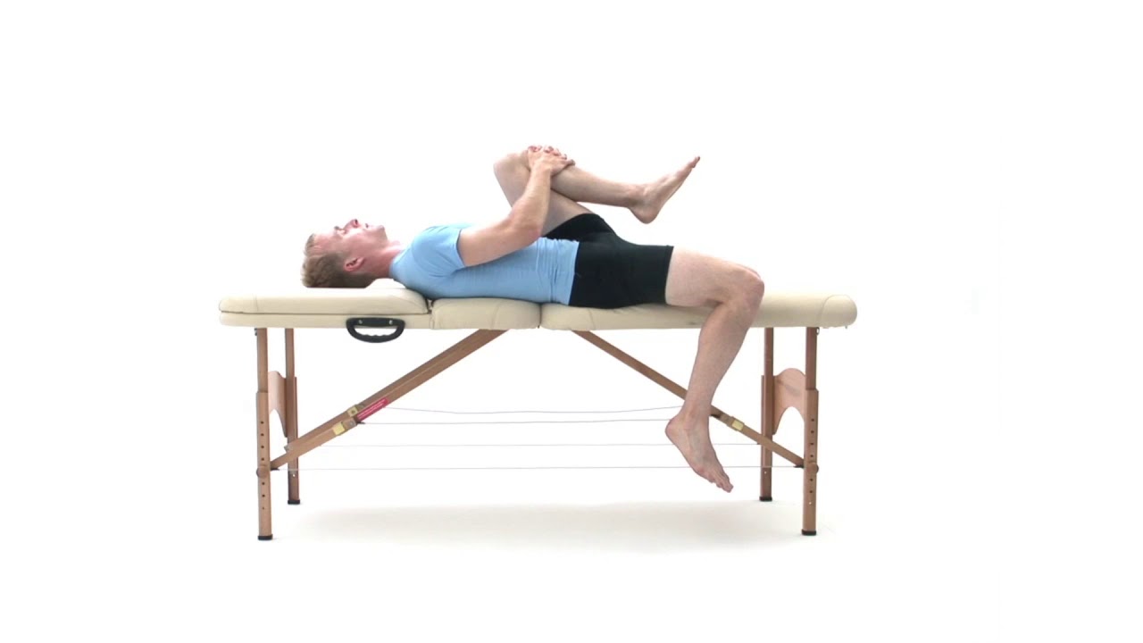Thomas Test Stretch (plinth) - YouTube