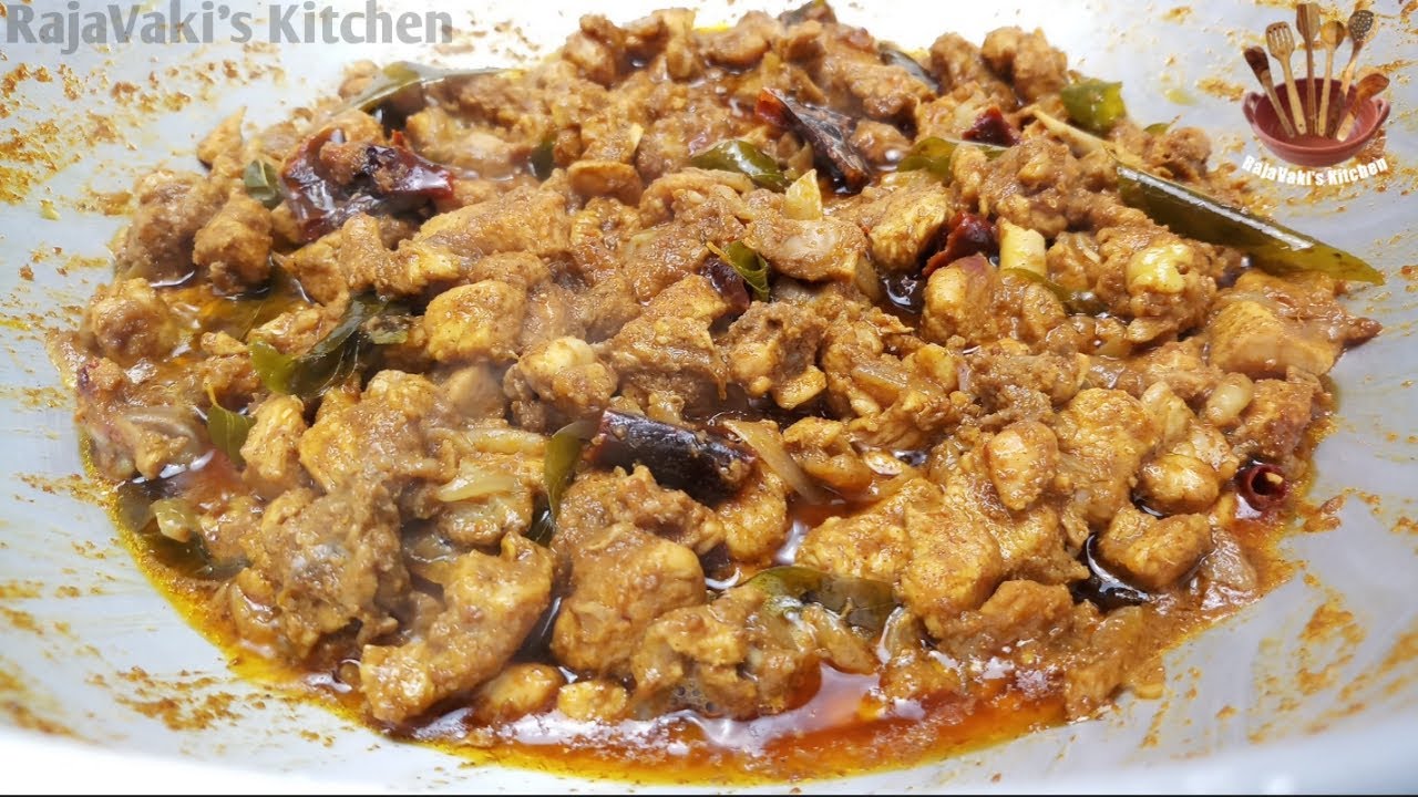 Pallipalayam Chicken | Chinthamani chicken | Aasari varuval | Spicy ...