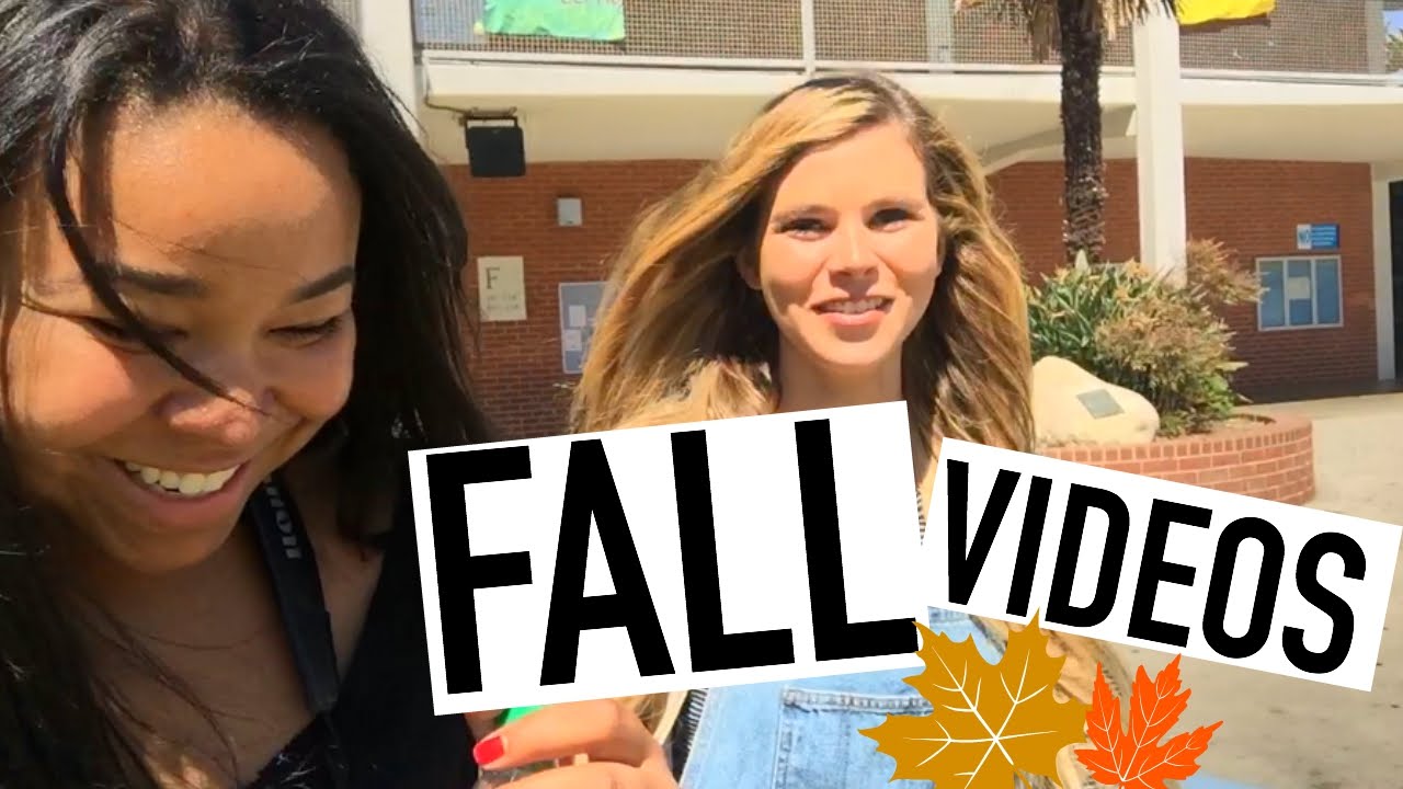 Filming Fall videos! 9.7.15 - YouTube