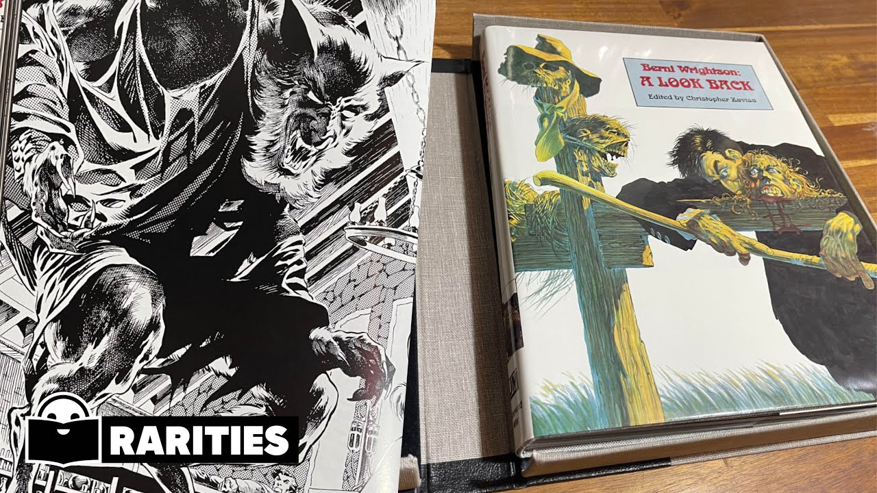 Artbook | RARITIES | Bernie Wrightson's A Look Back - YouTube