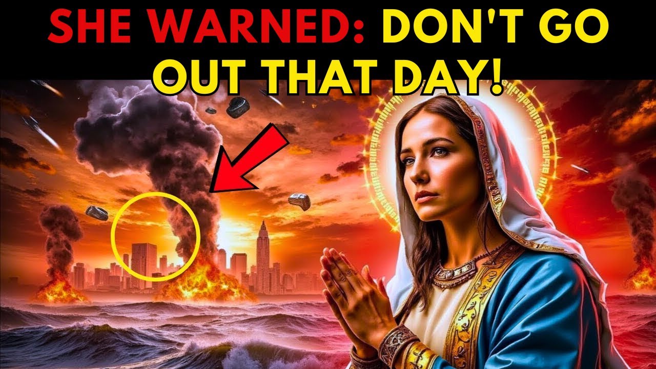 DON'T LEAVE HOME ON THIS DATE! The Virgin Mary Left a Very Clear ...