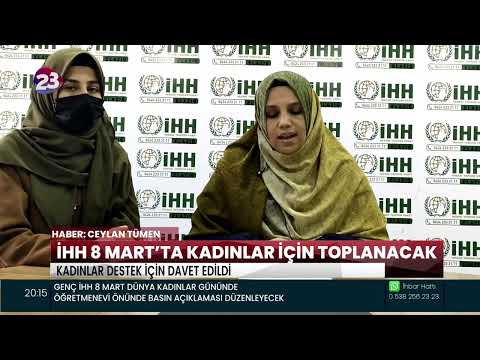 GENÇ İHH 8 MART DÜNYA KADINLAR GÜNÜNDE ÖĞRETMENEVİ ÖNÜNDE BASIN AÇIKLAMASI DÜZENLEYECEK
