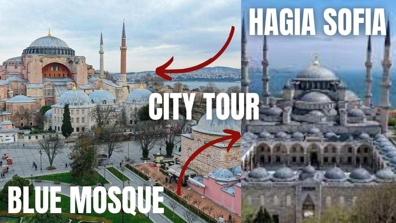 Aya Sofya Camii ve Sultanahmet Camii Turu - YouTube