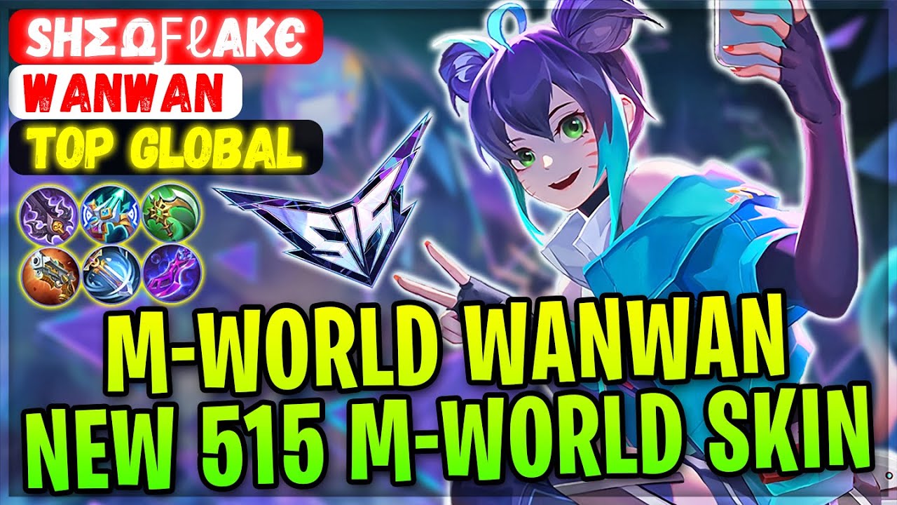 M-World WanWan, New 515 M-World Skin Gameplay [ Top Global Wanwan ...