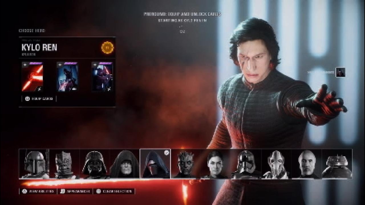 STAR WARS Battlefront 2 CINEMATIC 1V1 DUEL Kylo Ren Vs Obi Wan Kenobi # ...