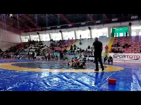 Muhammet ali köse güreş  Türkiye şampiyonası  kıbrıs li ile