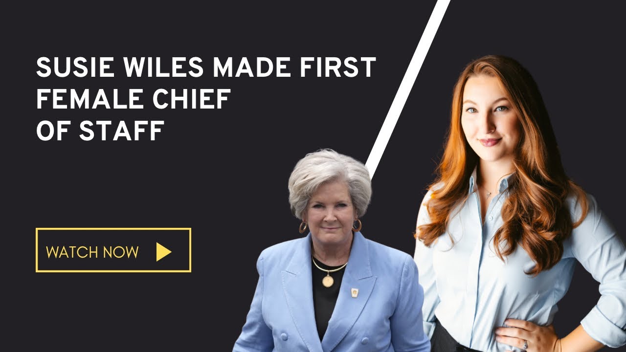 Trump made Susie Wiles the First Female Chief of Staff - YouTube