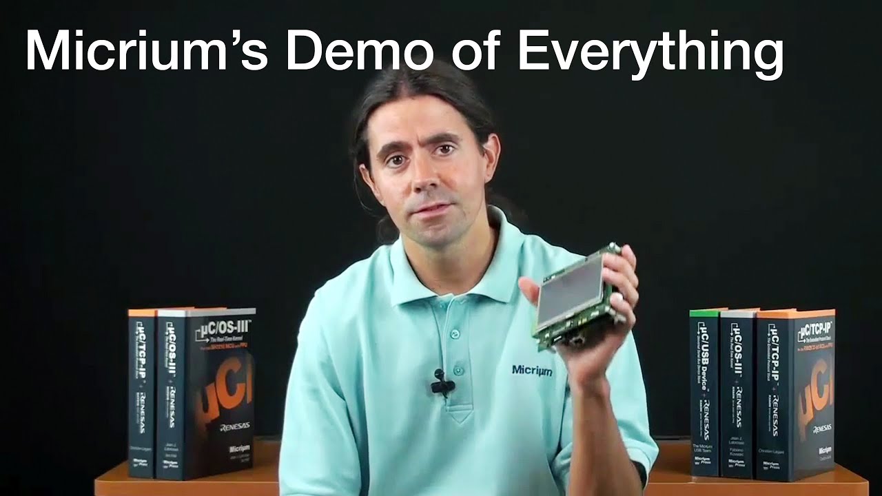 Micrium's "Demo of Everything" - YouTube