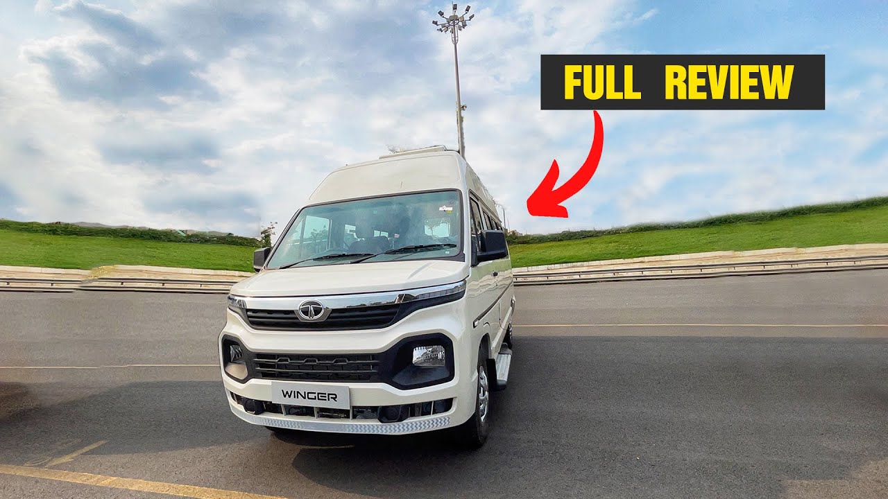 New Tata winger BS6 phase 2 OBD Walkaround And Review Of DUAL AC Zone # ...