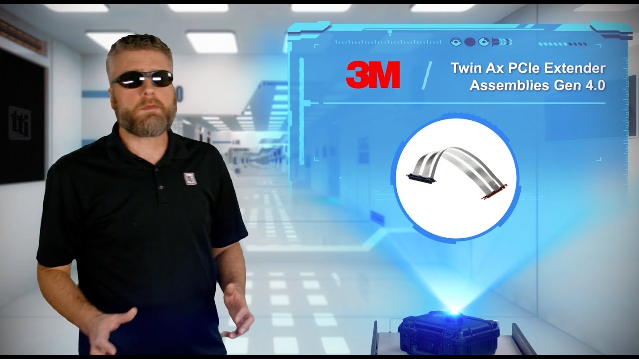 Twin Ax PCIe Extender Assemblies Gen 4.0 - YouTube