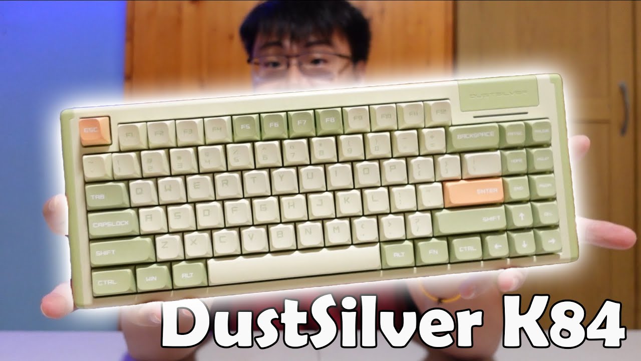 Dustsilver K84 Melon Shake 75% Mechanical Keyboard Review - It's Like A ...