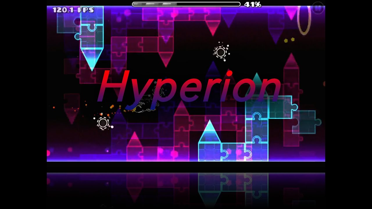 hyperion By:kardes | Geometry dash (noclip, speedhack) - YouTube