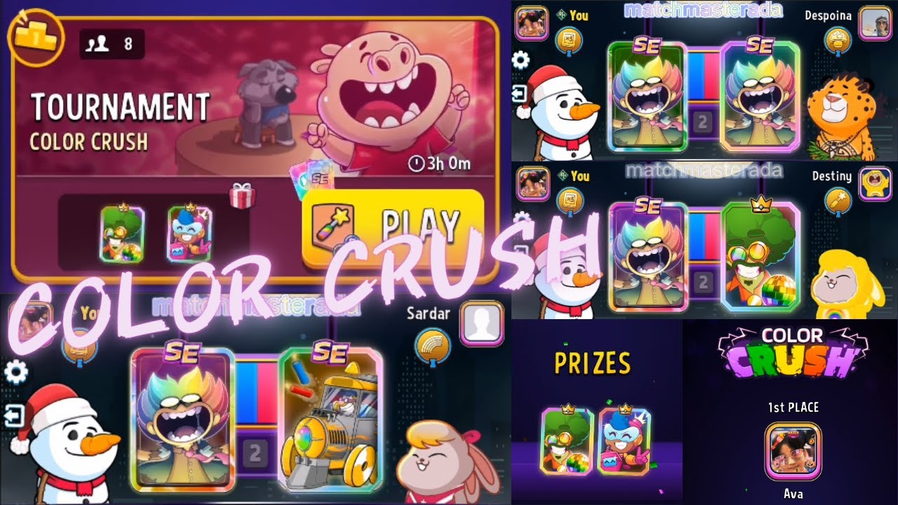 Color Crush, Free Legendary Boosters, SE Doctor Color Gameplay ...