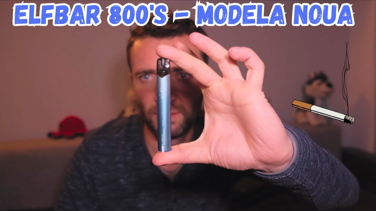 Ultimul Model De Vape De la ELFBAR 800'S - Vine si cu Modul Turbo ...