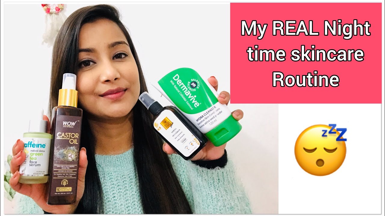 My REAL Night Time Skincare Routine 2020 😴😍 | Easy & Effective | - YouTube