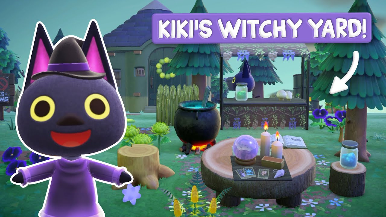 Turning Kiki into a Witch! 🦴🦇 Animal Crossing New Horizons - YouTube