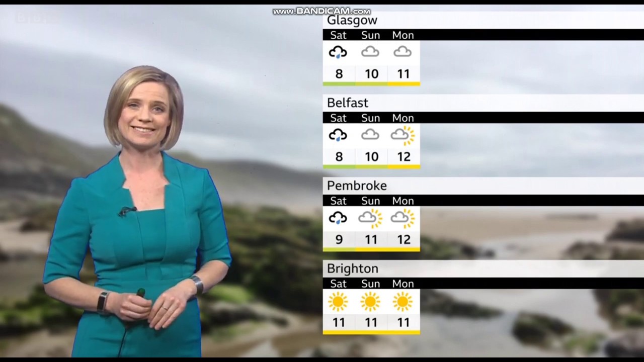 Sarah Keith-Lucas - BBC Weather - (18th March 2020) - HD [60 FPS] - YouTube