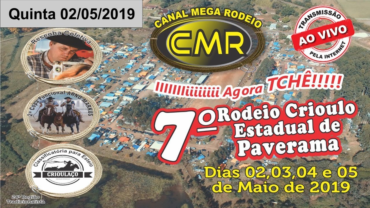 Chamado Arno Markus - Paverama-RS - Quarta 01 de maio 2019 - YouTube
