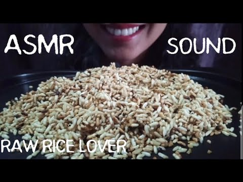 ASMR BROWN RAW RICE EATING SOUND ASMR DELISH - YouTube