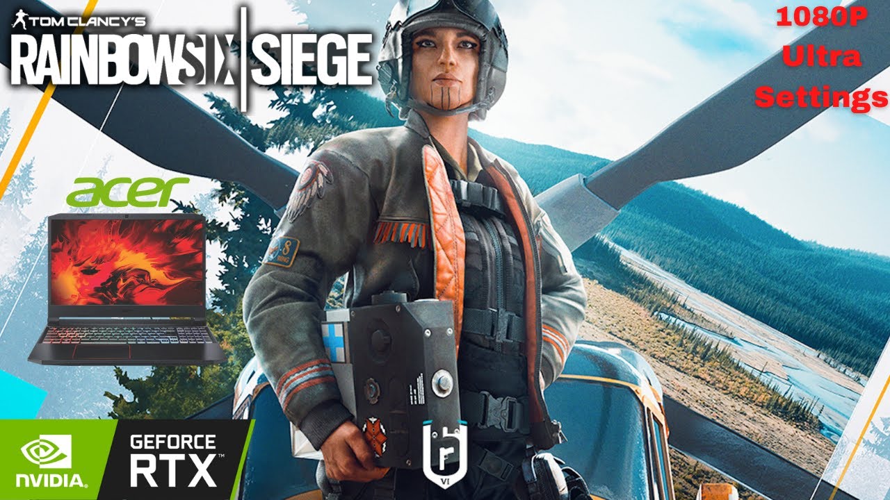 Rainbow Six Siege Benchmark - Ultra Settings | Acer Nitro 5 AN515-55 ...