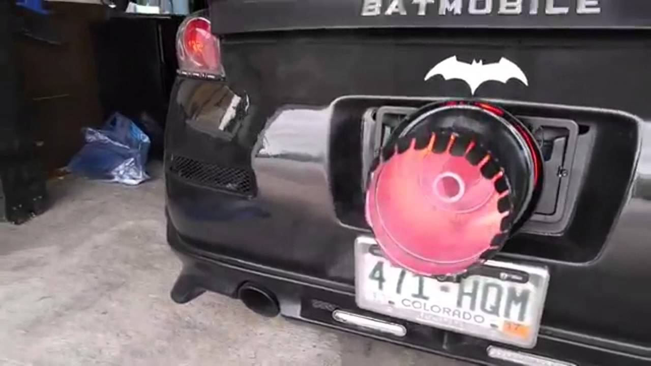 Batmobile Afterburner 3.0 Test - YouTube