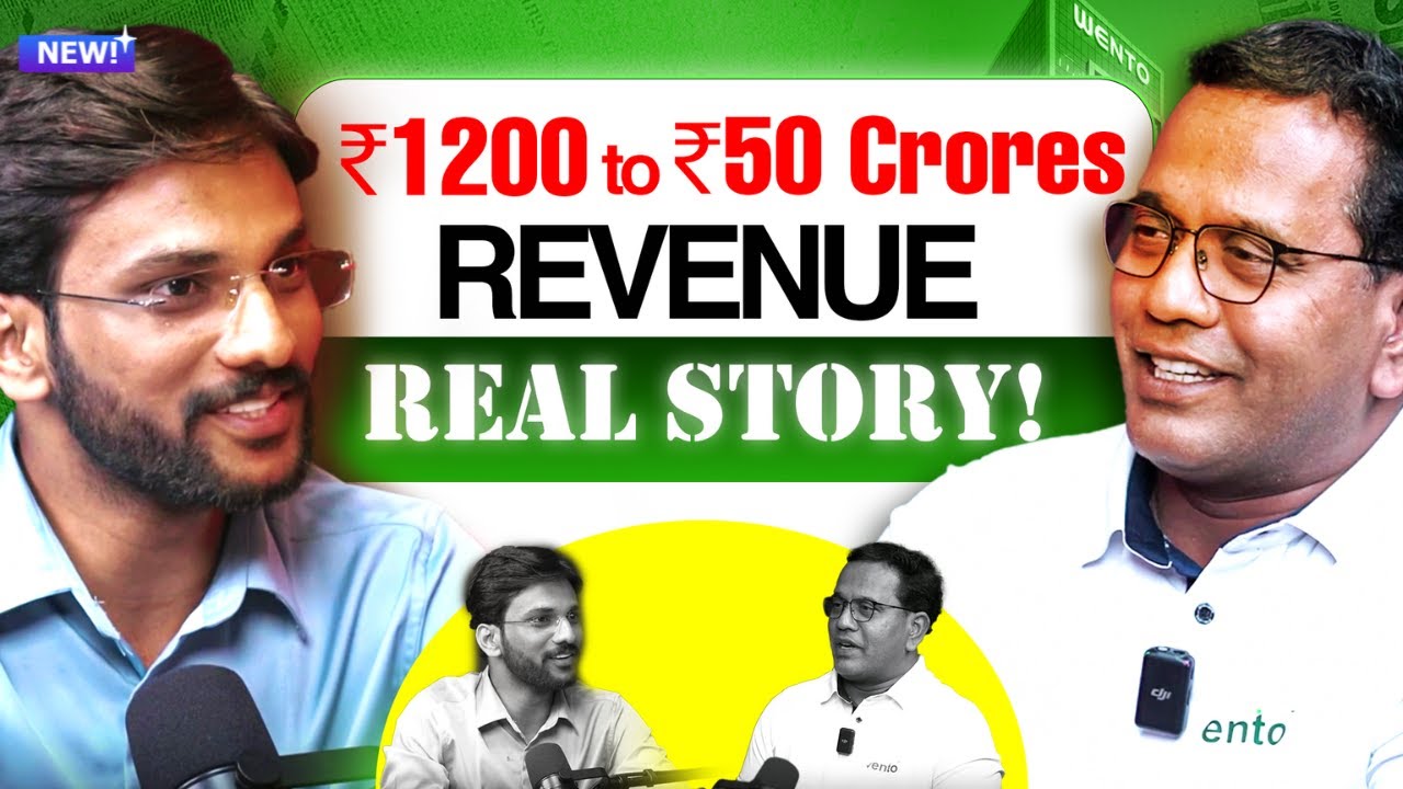 From ₹1,200 Salary to ₹50Cr Empire | Wento uPVC Founder Venkata ...