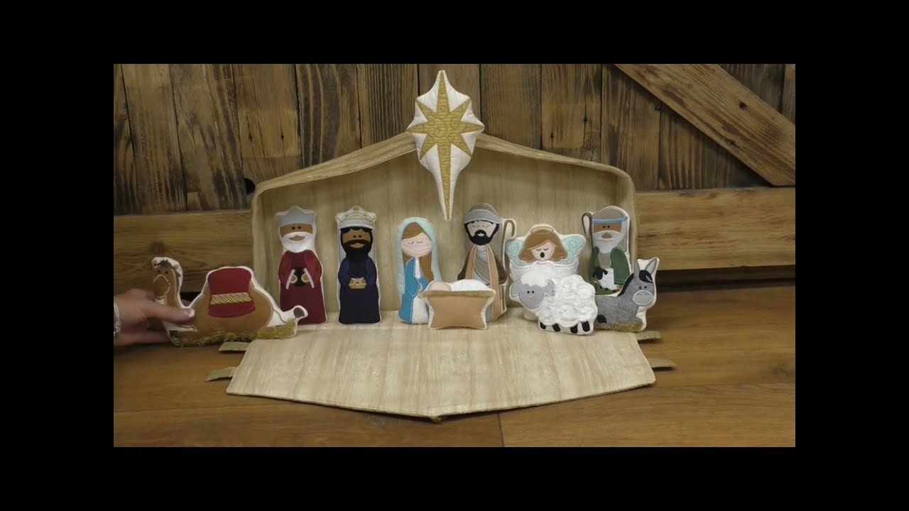 Nativity Stuffies Stable Class - YouTube