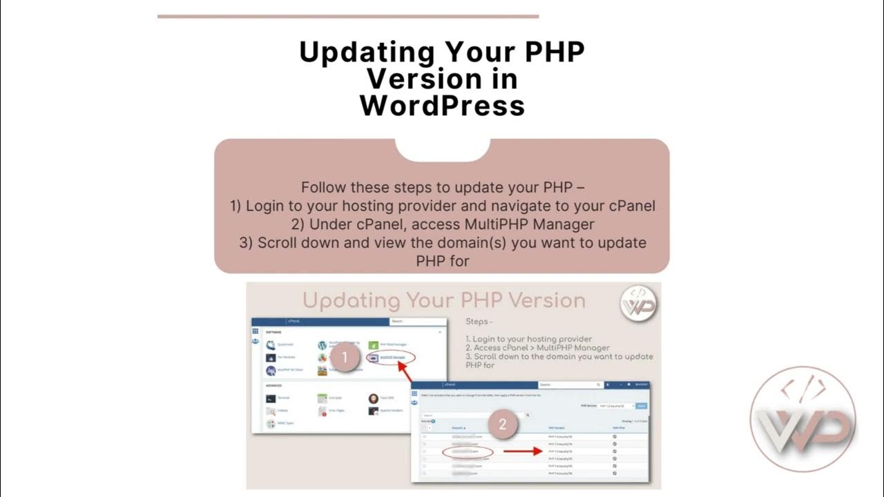 How-To Update PHP in WordPress | LeDetailWP.com - YouTube