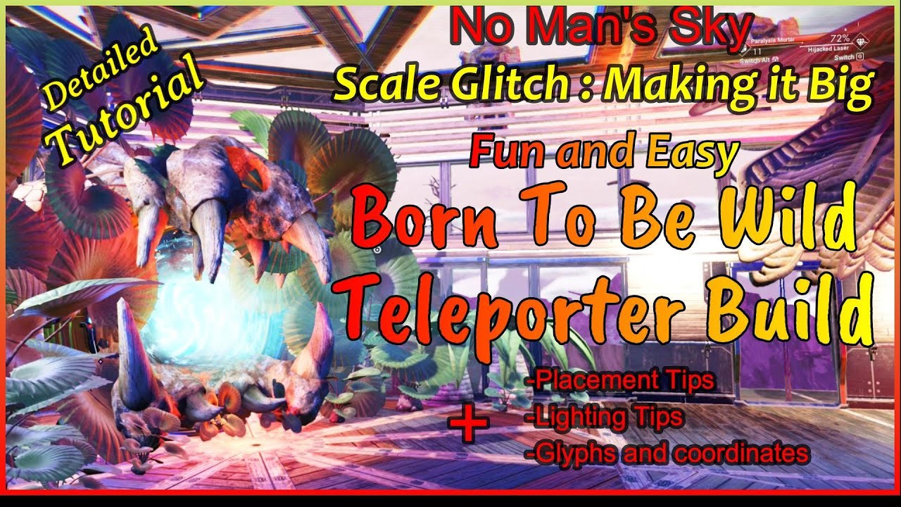 No Man's Sky, Scale Glitch Tutorial: Make Stuff Bigger, Titanic ...