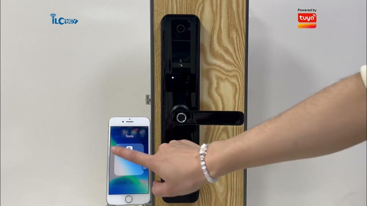 ilockey Smart lock - E908 pro - tuya wifi - how to add tuya app - YouTube