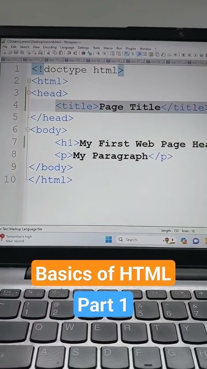 Basics Of Html Html Basic Syntax Heading And Paragraph In Html Shorts Html Html Youtube 8311
