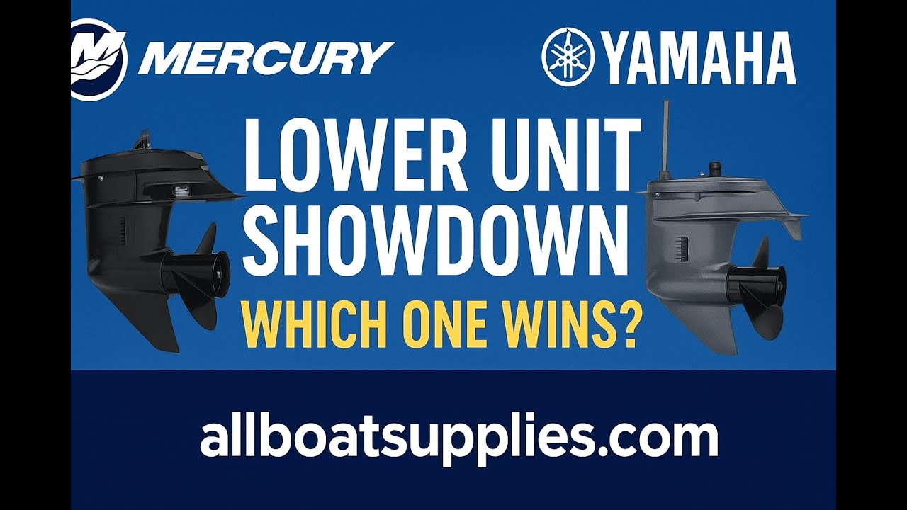 Mercury vs Yamaha Lower Units ⚡ Quick Compare | Which One Performs ...
