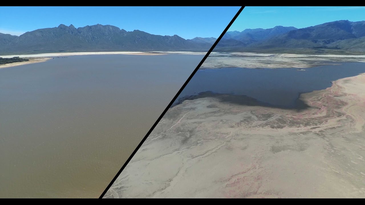Theewaterskloof Dam Drought Comparison - Update 25 March - YouTube