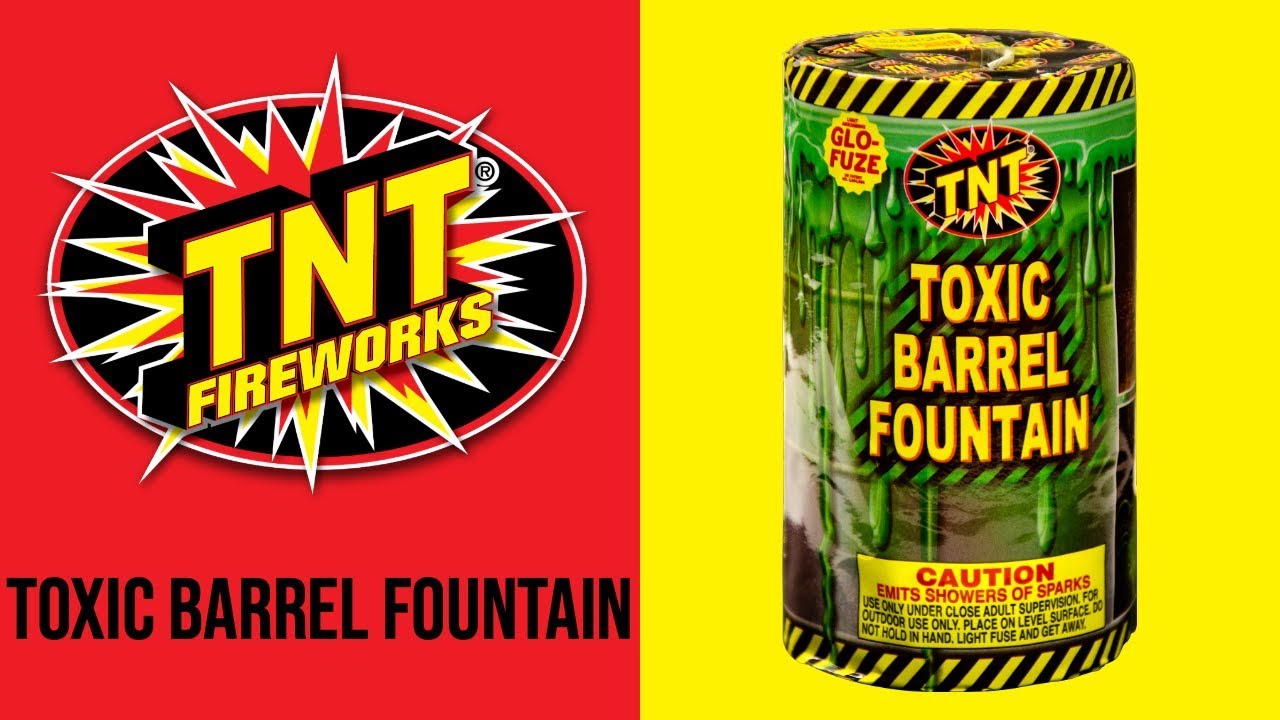 TOXIC BARREL FOUNTAIN - TNT Fireworks® Official Video - YouTube