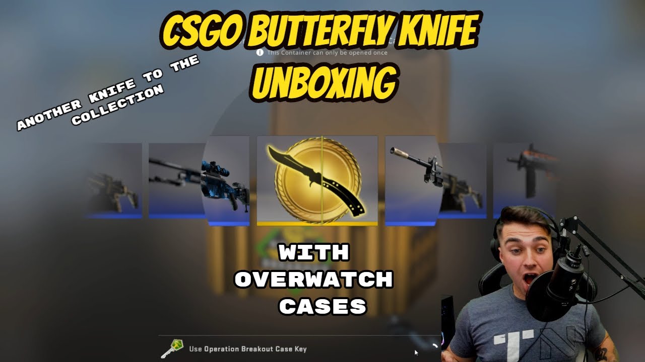 CSGO Overwatch w/ Knife Unboxing - YouTube