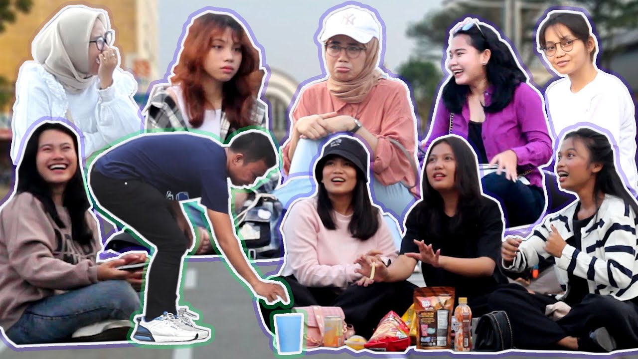 CEWEK CANTIK BERTOPI SAMPAI MAU NANGIS ( PRANK ANGGAP CEWEK PENGEMIS) - YouTube