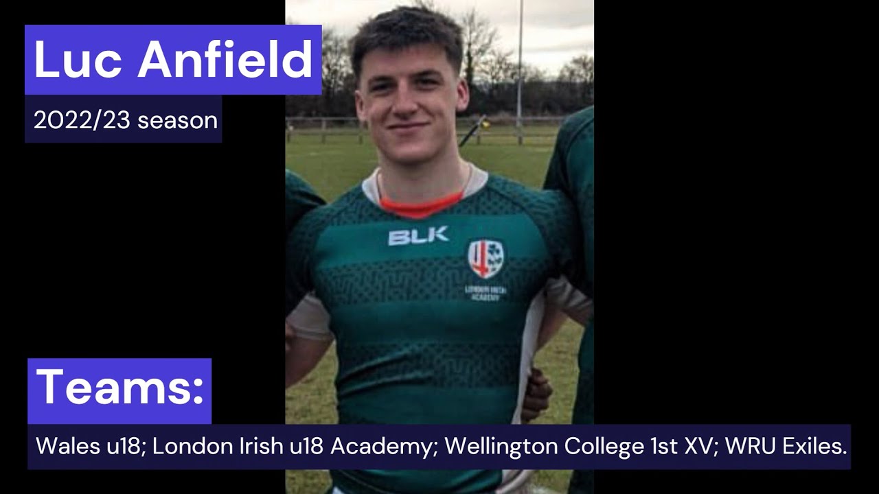 Luc Anfield Rugby Highlights 2022/2023 - YouTube