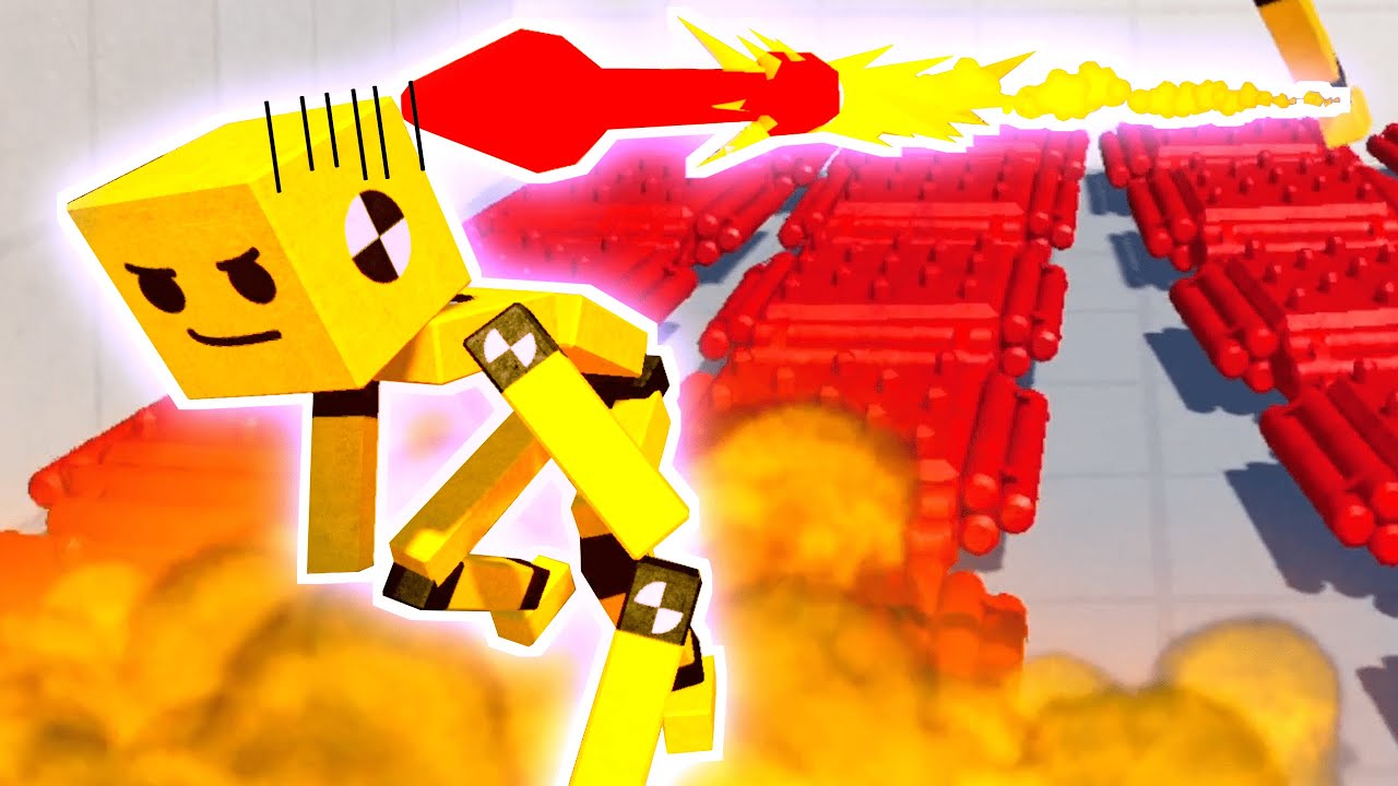 Ragdolls explosion! - Fun with Ragdolls - YouTube