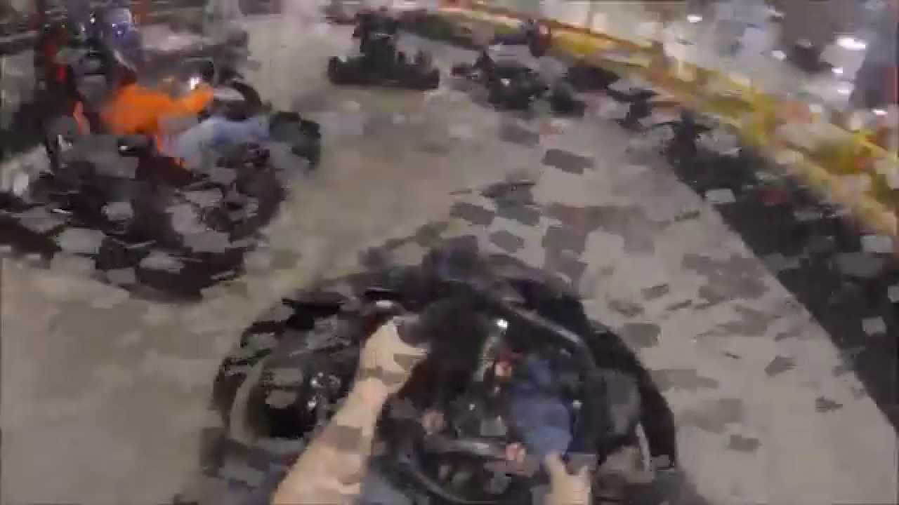 2-21-2015 On Track Karting Crashes - YouTube