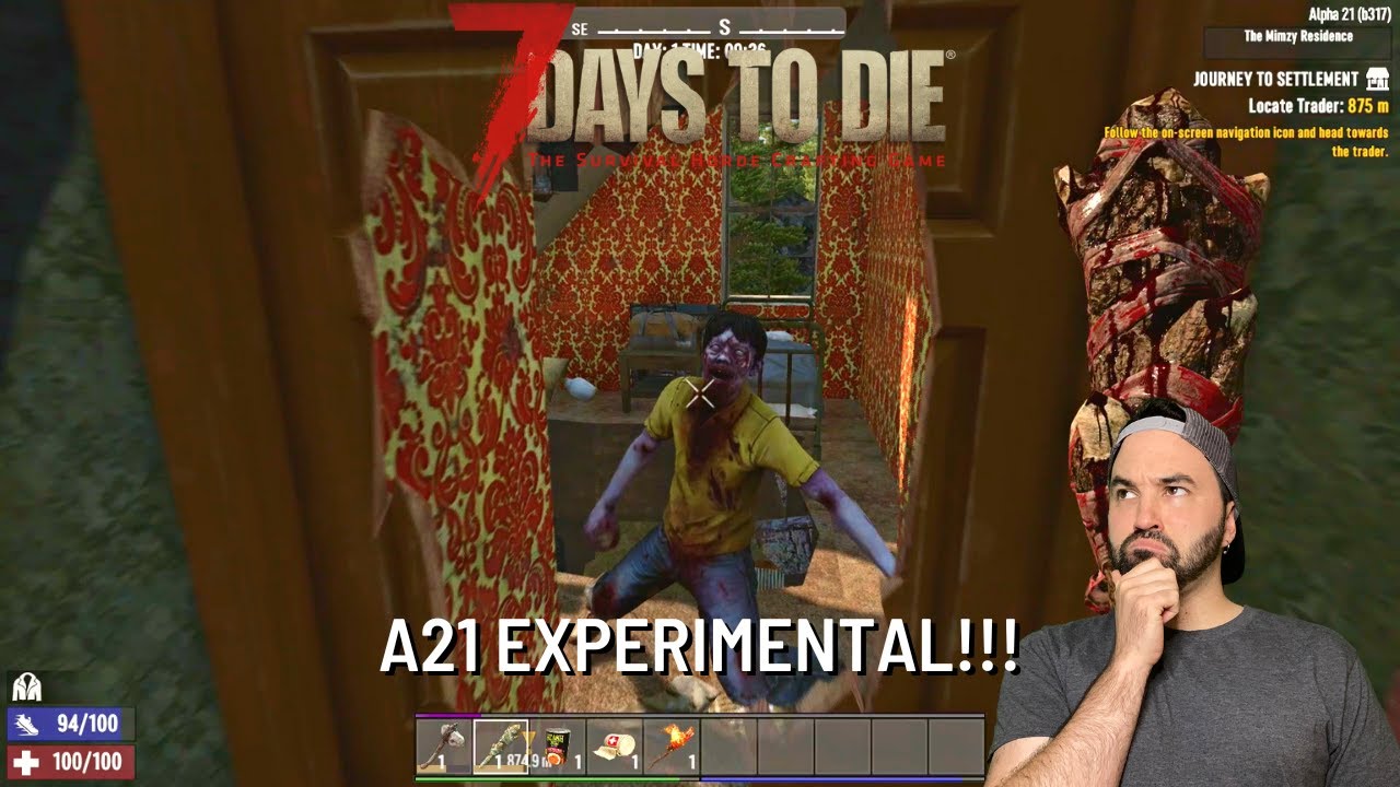 7 Days To Die: Alpha 21 Experimental Gameplay and Thoughts - YouTube